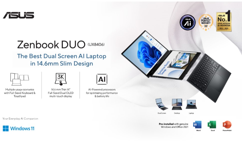 Siap-siap Meminang Laptop ASUS AI yang Super Inovatif!